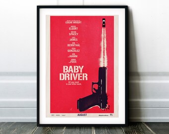 Baby Driver Poster | Etsy
