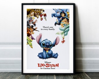 Stitch Poster | Etsy