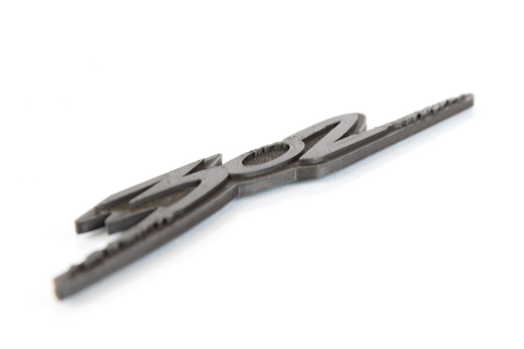 302 Emblem Black Decal Side Logo Trunk Badge - Etsy