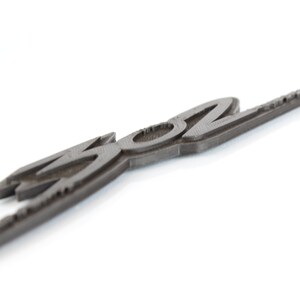 302 Emblem Black Decal Side Logo Trunk Badge - Etsy