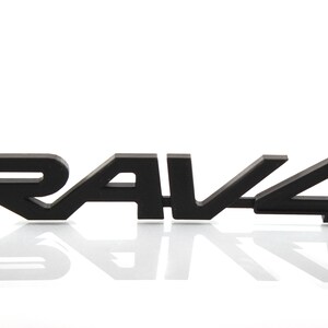 RAV4 Emblem for Toyota Black Logo Side Decal Badge - Etsy