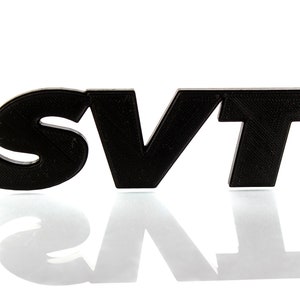 SVT Emblem for Ford Mustang Performance Black Logo Decal Badge - Etsy