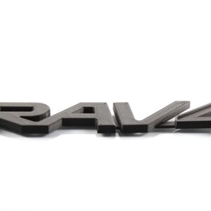 RAV4 Emblem for Toyota Black Logo Side Decal Badge - Etsy