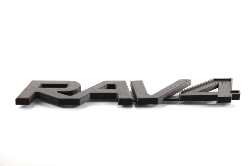 RAV4 Emblem for Toyota Black Logo Side Decal Badge - Etsy