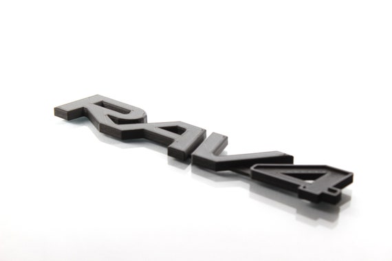 RAV4 Emblem for Toyota Black Logo Side Decal Badge - Etsy