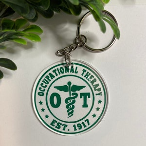 Occupational Therapy Keychains - Etsy