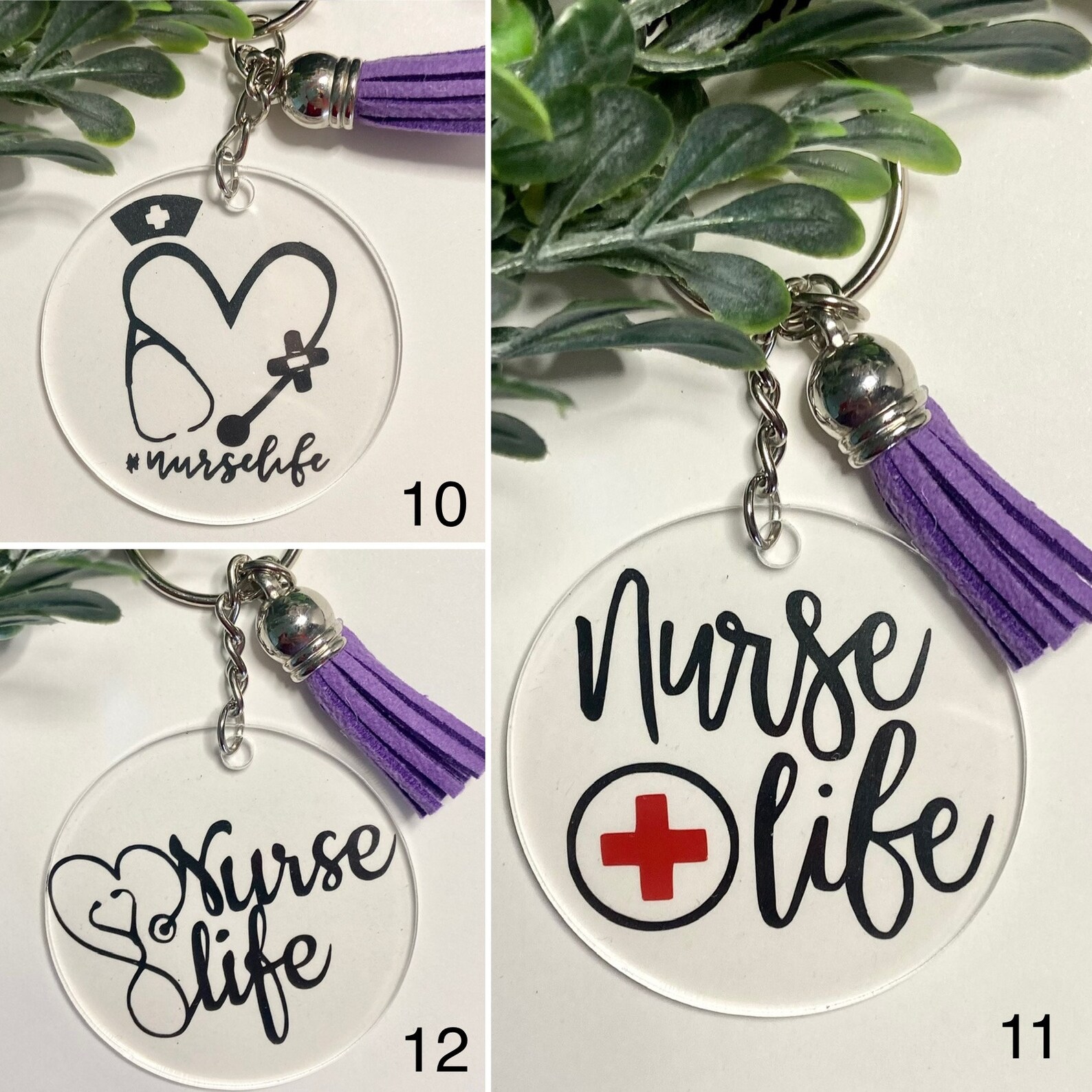 Nurse Keychains Nurse Appreciation Keychains Key - Etsy