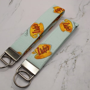 Gilmore Girls Fabric Key Fobs Wristlet Keychain Lanyard Accessories - Etsy