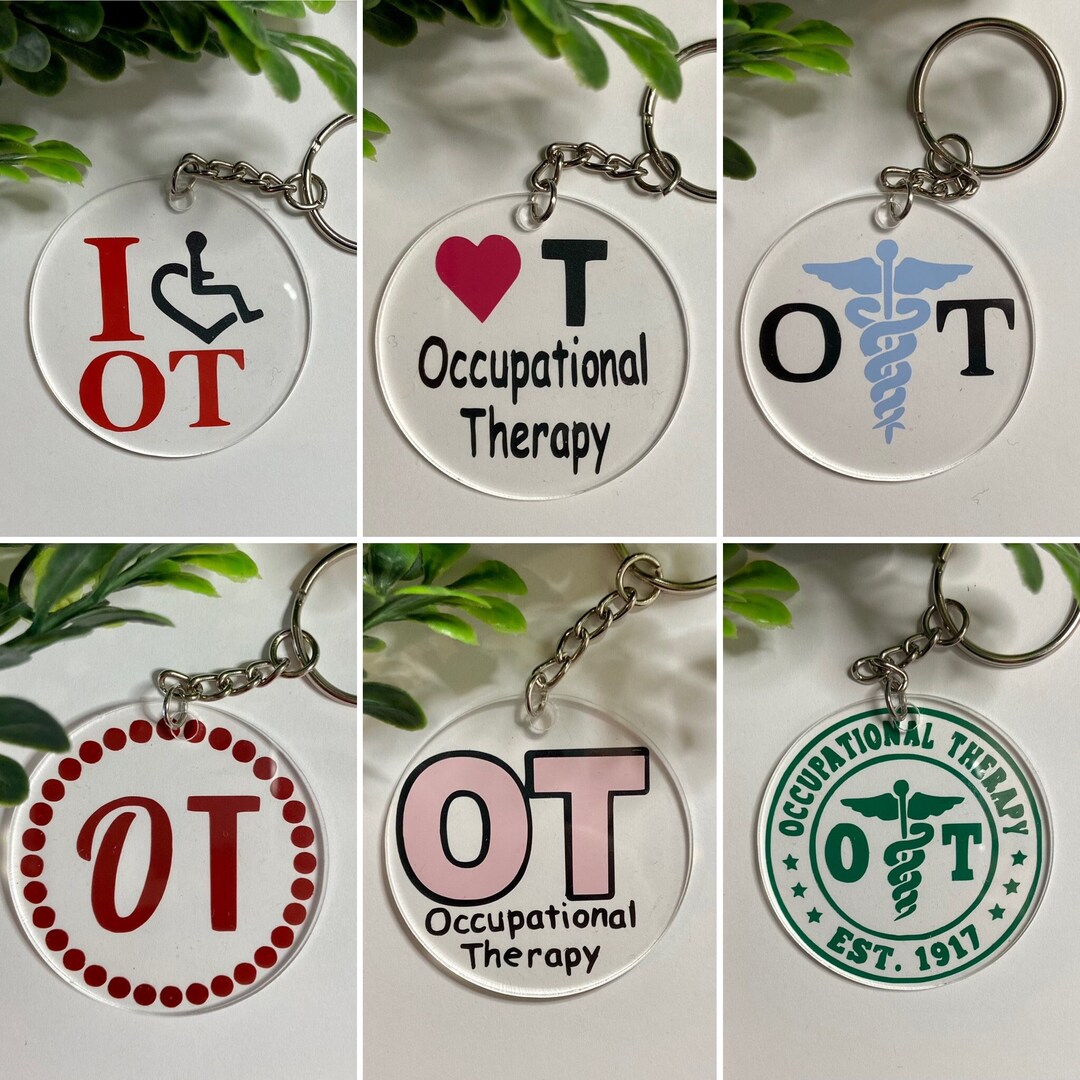 Occupational Therapy Keychains - Etsy