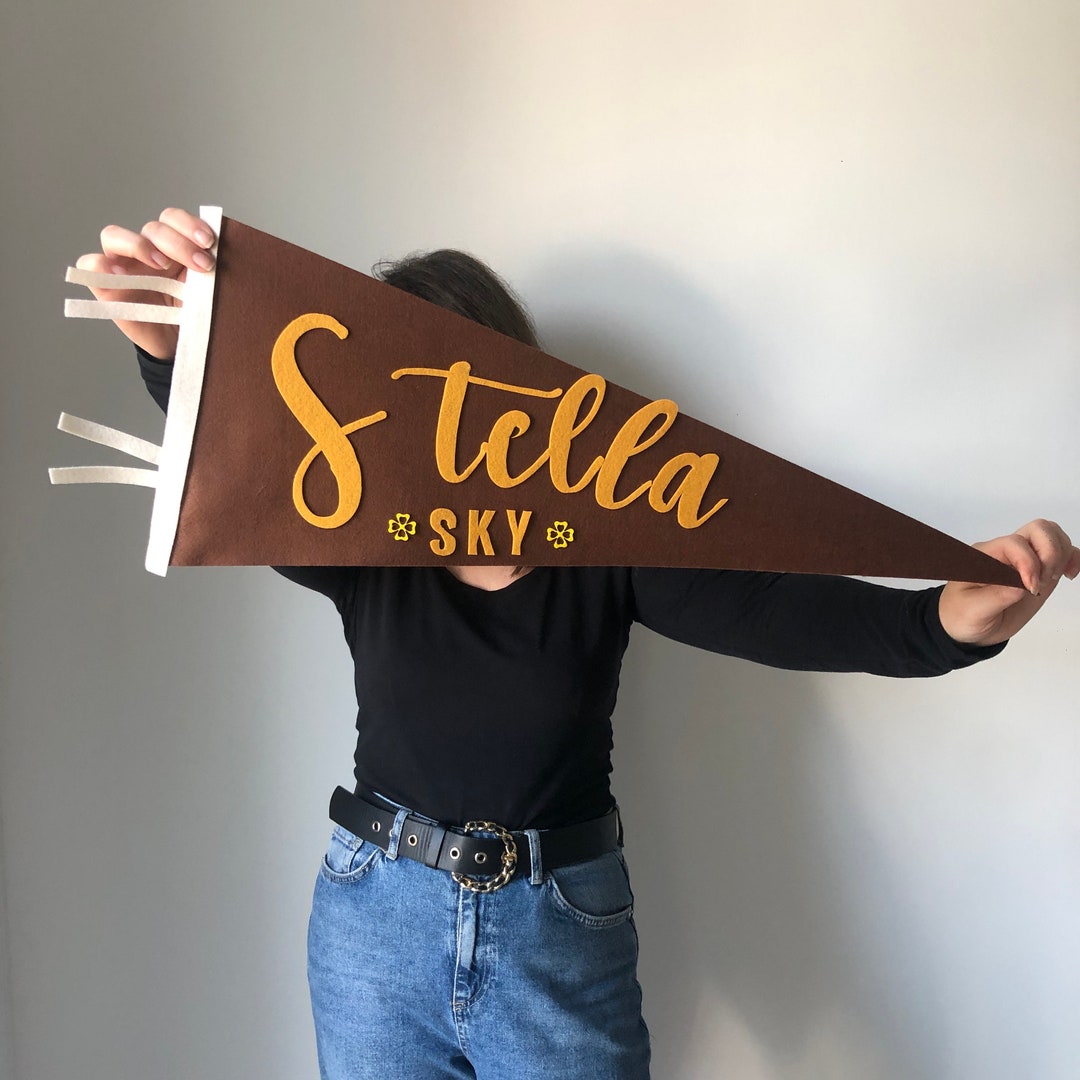 Custom Name Banner, Personalized Name, Birthday Banner, Vintage ...