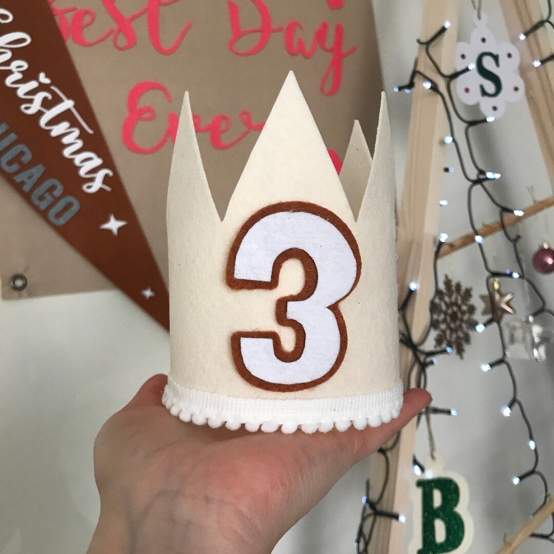 First Birthday Crown, Kids Boy Party Hat, Baby Birthday Crown, 1st ...