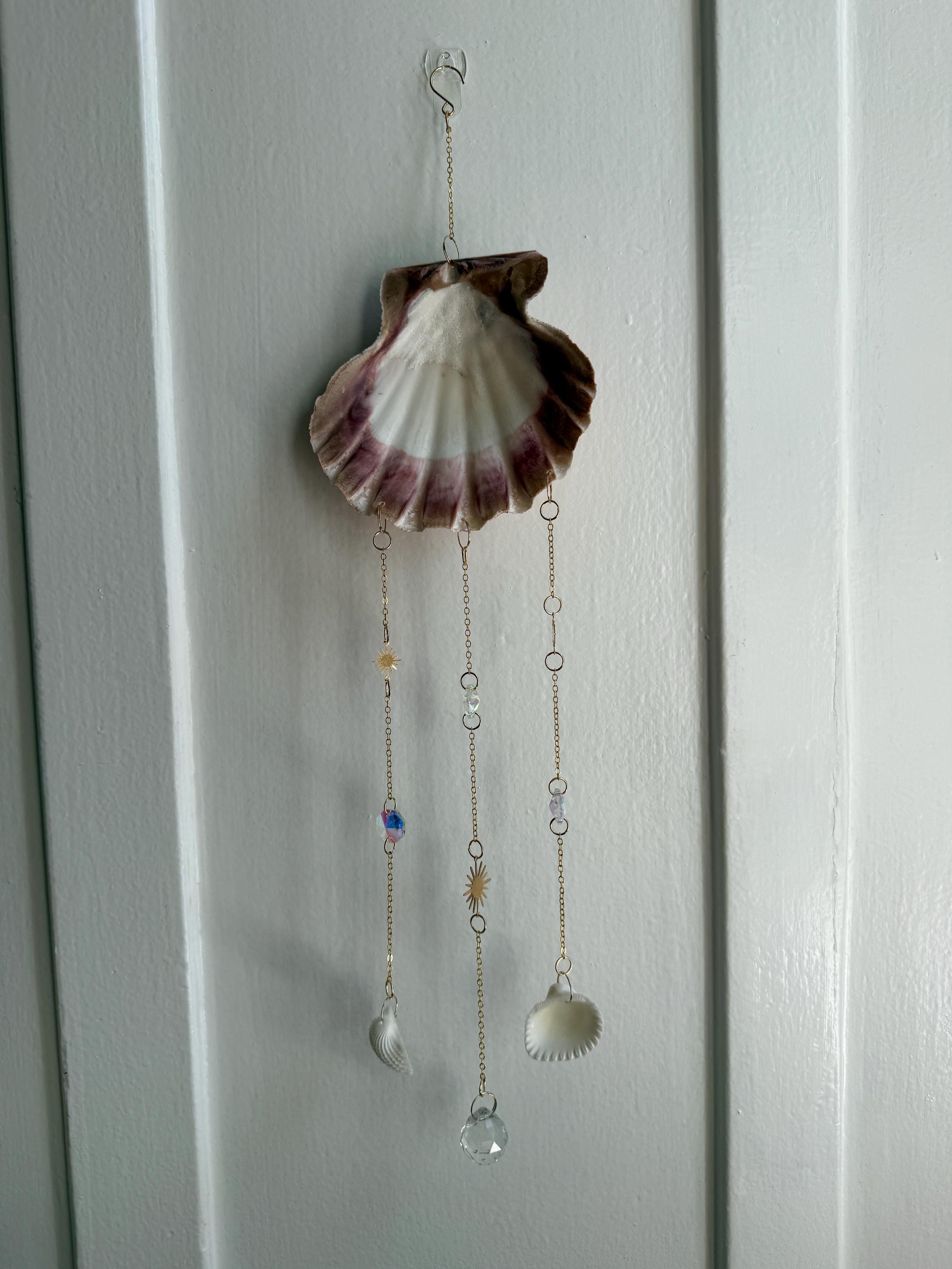 Seashell Suncatcher - Etsy
