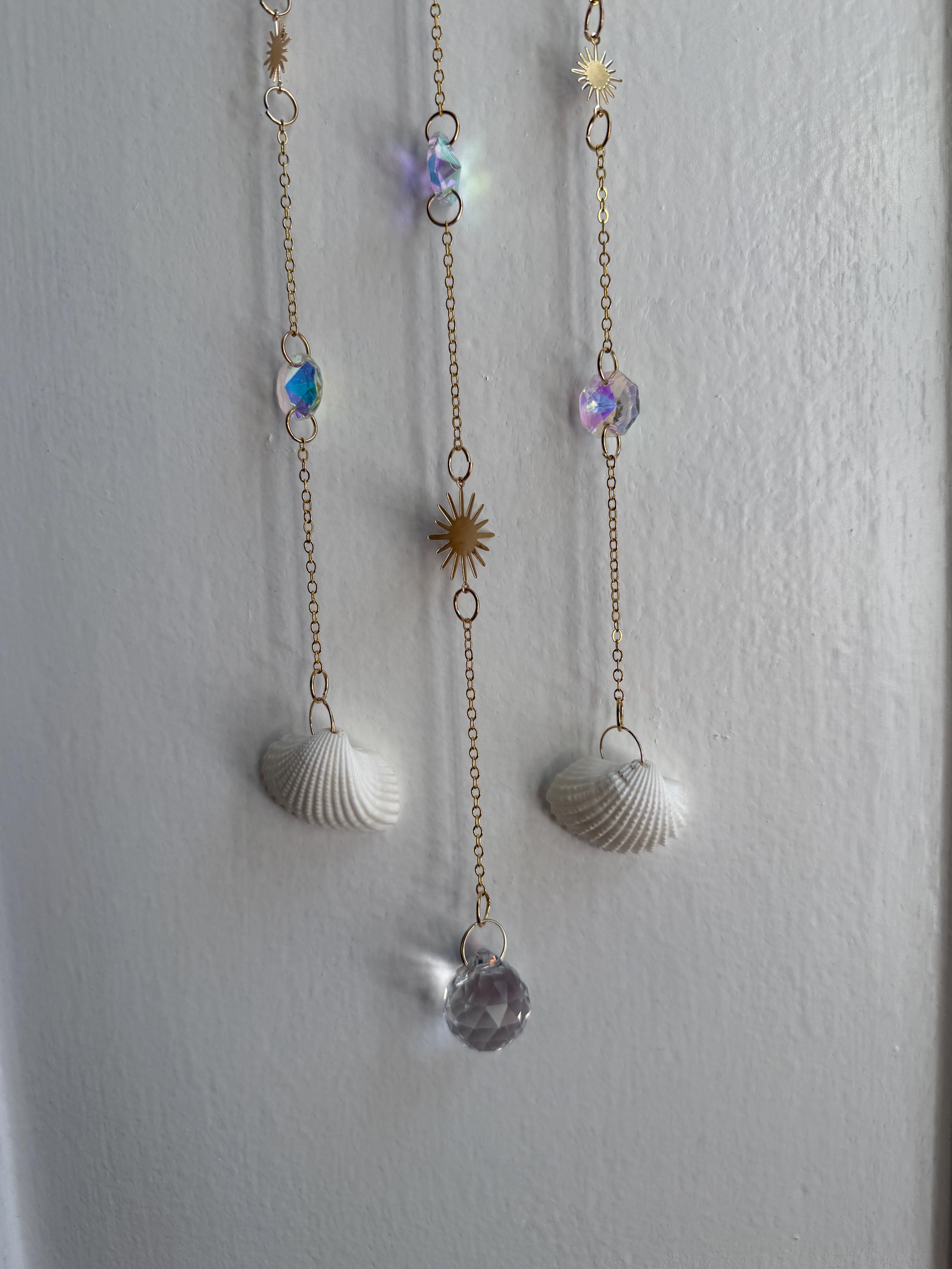 Seashell Suncatcher - Etsy