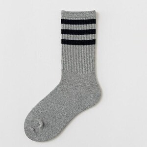 Striped School Socks Sports Three Lined Ribbed Socks Fitness Socks ...