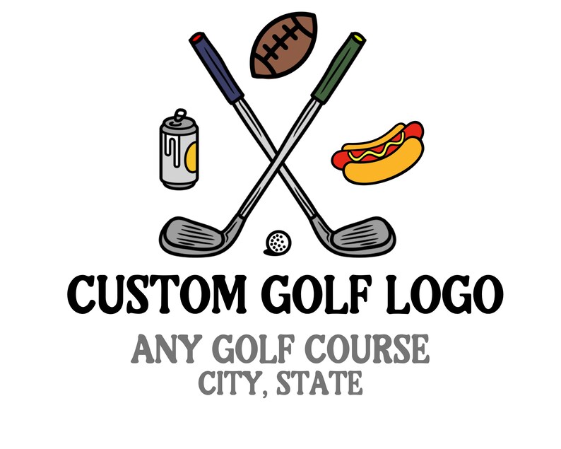 Custom Golf Tournament Logo - Etsy