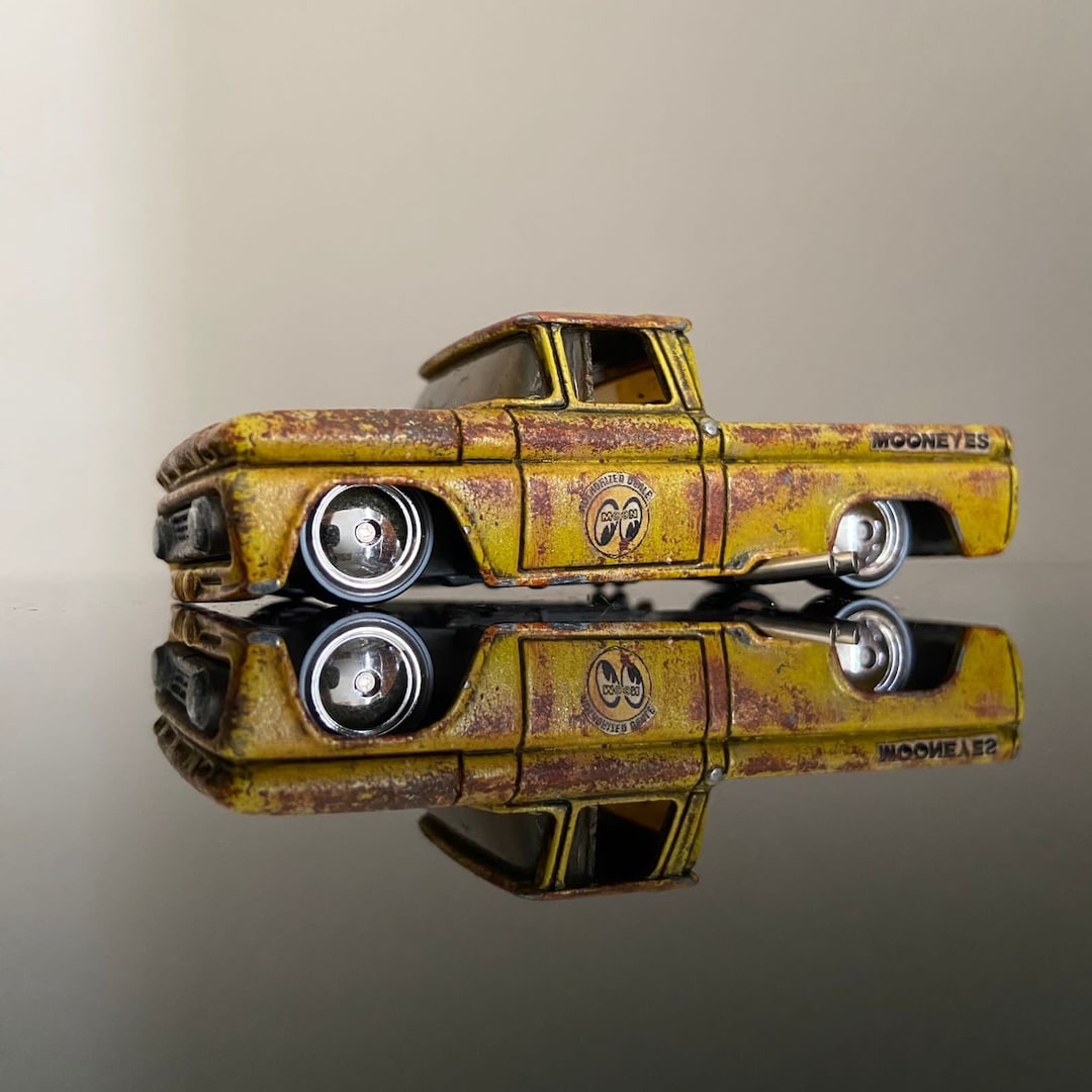 Hotwheels Custom 62 Chevy Patina Look Diecast 1/64 Custom - Etsy