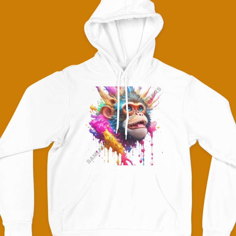 Paint Splatter Angry Monkey Transparent PNG Image & SVG File Make Fun ...