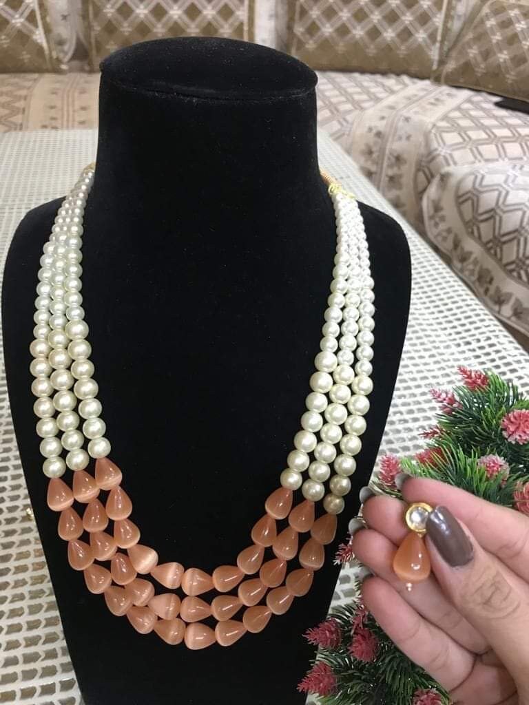 High Quality Multi Layered String Mala Kundan Mala Necklace , All ...