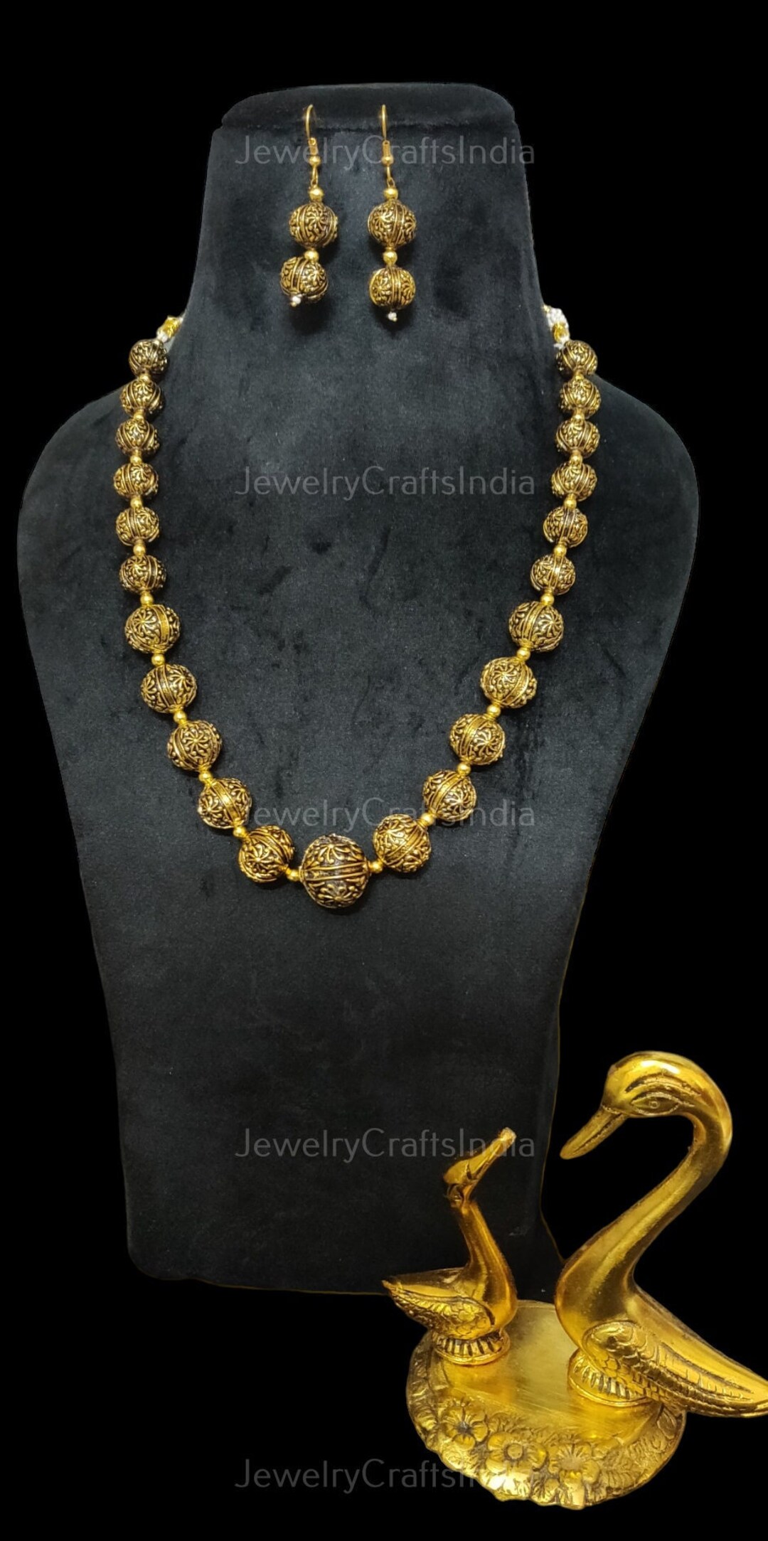 High Quality Layered String Mala || Antique Stone Mala Necklace ...