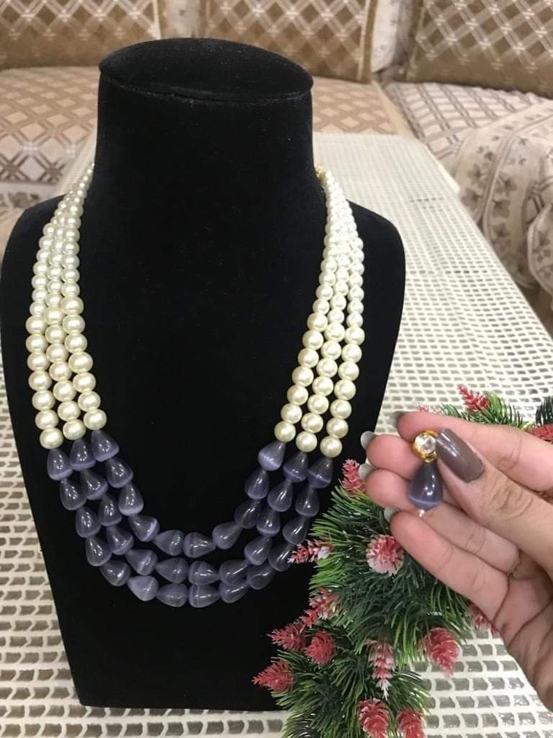 High Quality Multi Layered String Mala Kundan Mala Necklace , All ...