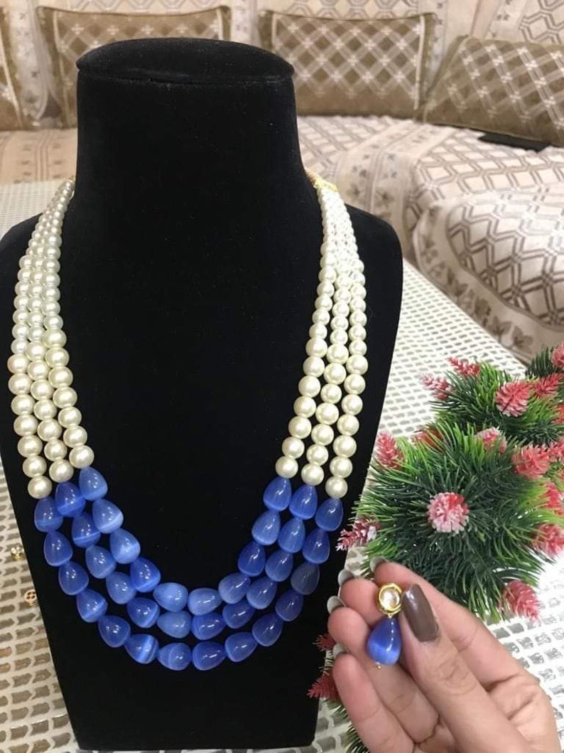 High Quality Multi Layered String Mala Kundan Mala Necklace , All ...