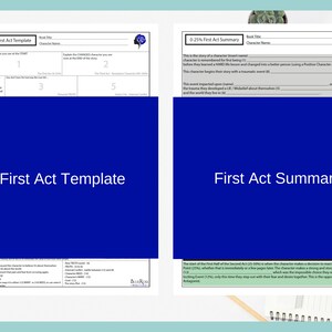0-25% First Act Bundle | Printable Planner | Plot Planner | Creative ...