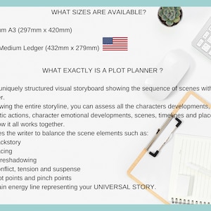 Plot Planner Extension | Printable Planner | Writing Novel Planner ...