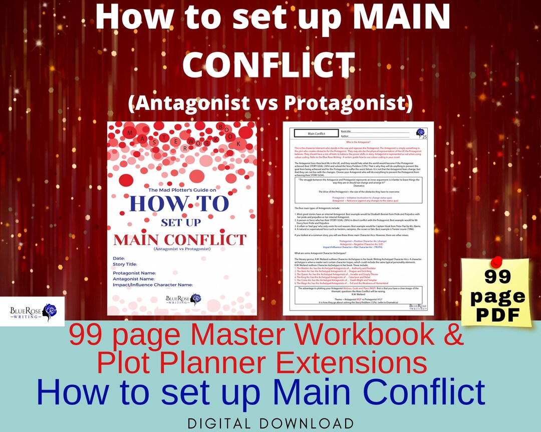 Master Workbook How to Set up Main Conflict Screenwriting Nanowrimo ...