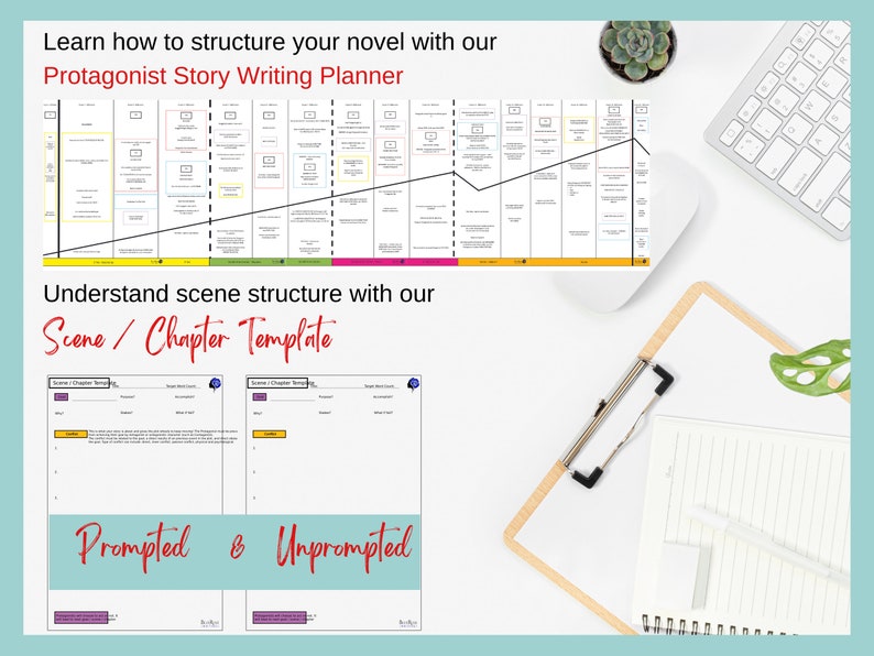 Story Structure Overview Template | Printable Planner | Writing Novel ...