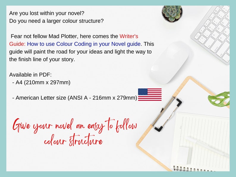 how-to-use-colour-coding-in-your-novel-colour-coding-write-etsy