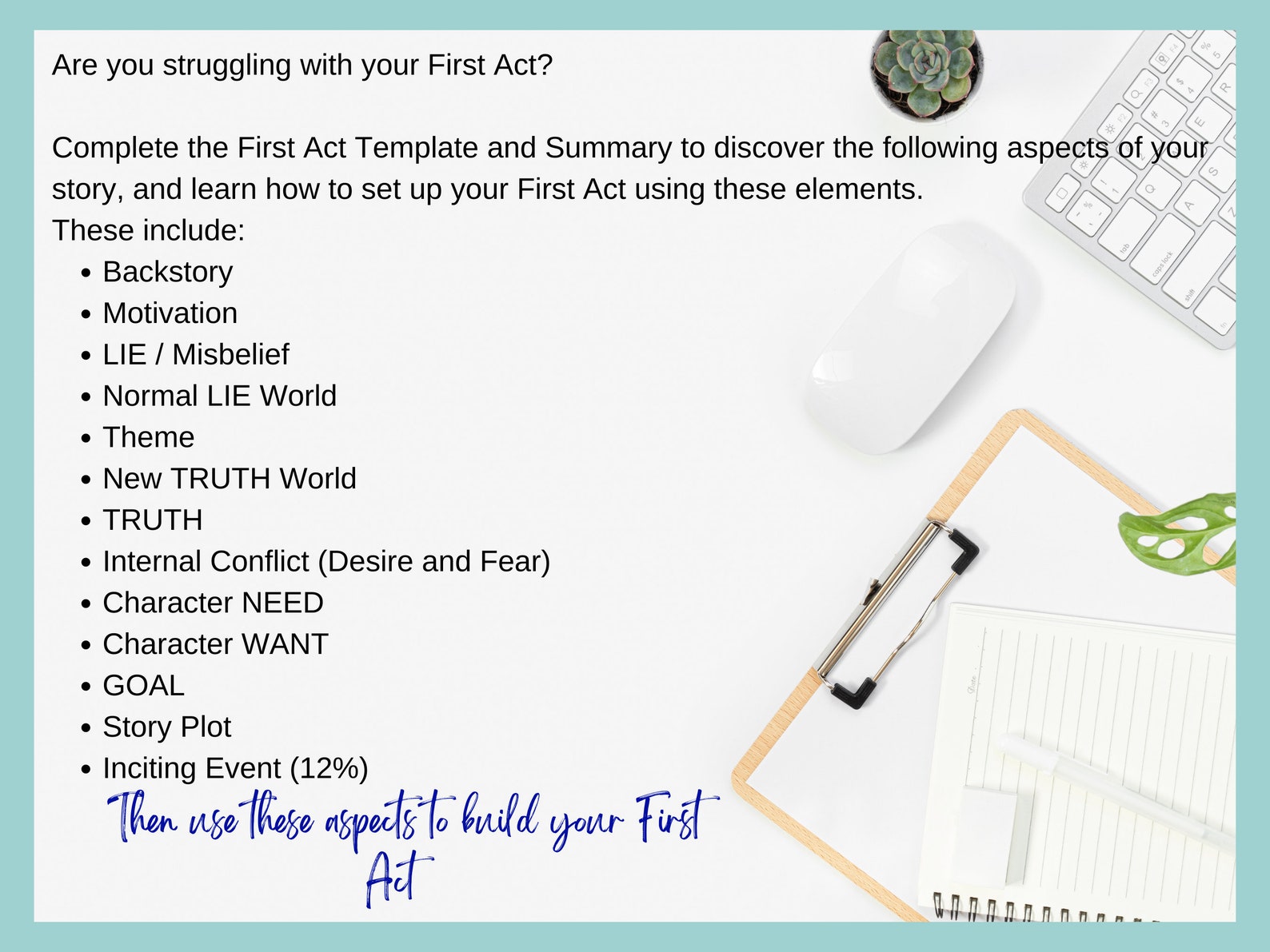 25% How to Write a Novel First Plot Point Poster Bundle - Etsy Australia