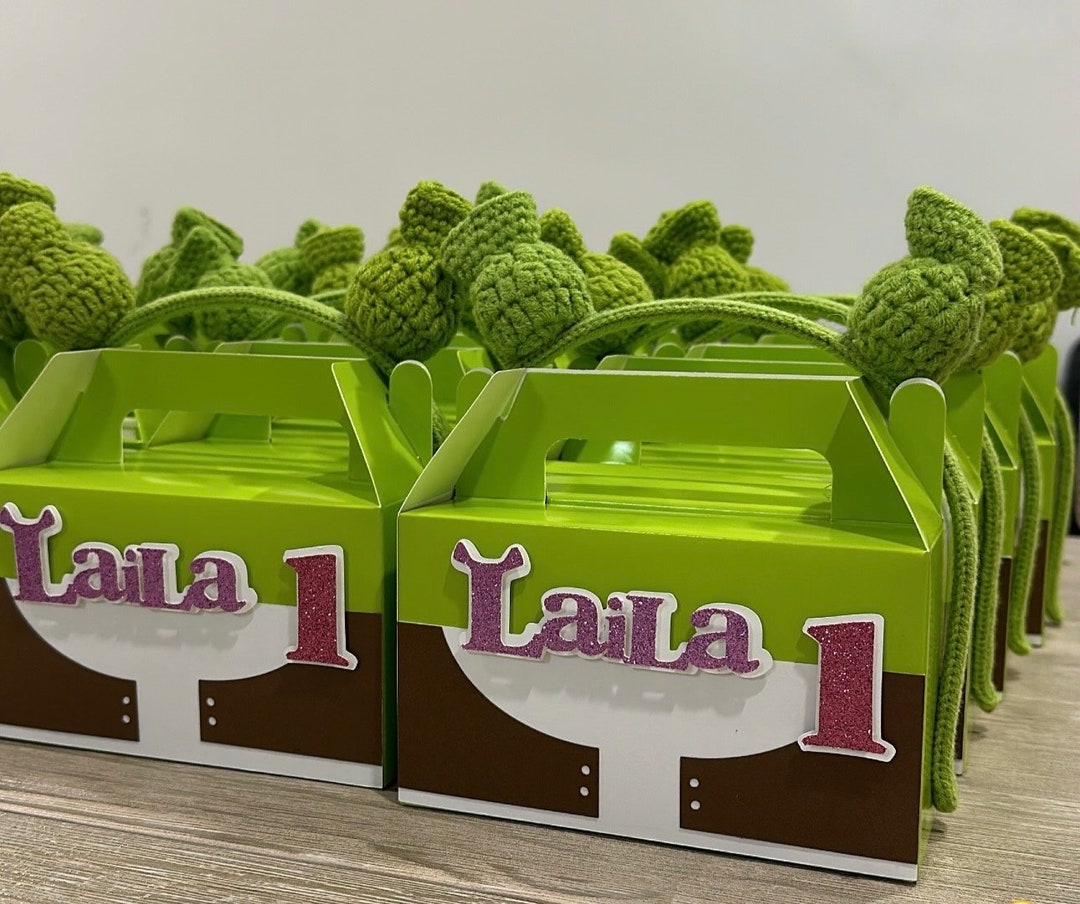 Boy Shrek Party Favor Box - Etsy