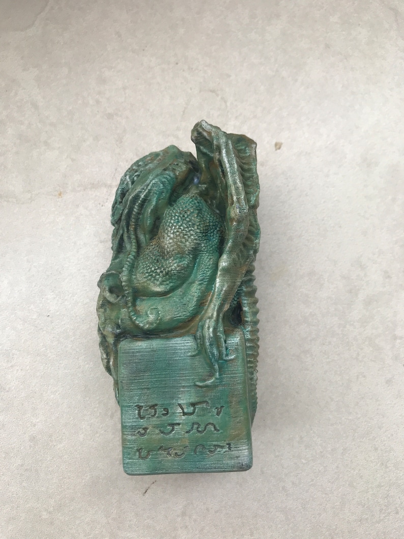 Cthulhu Idol 3D Printed Sculpture Home Decor Statue - Etsy