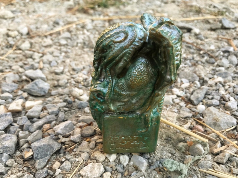 Cthulhu Idol 3D Printed Sculpture Home Decor Statue - Etsy