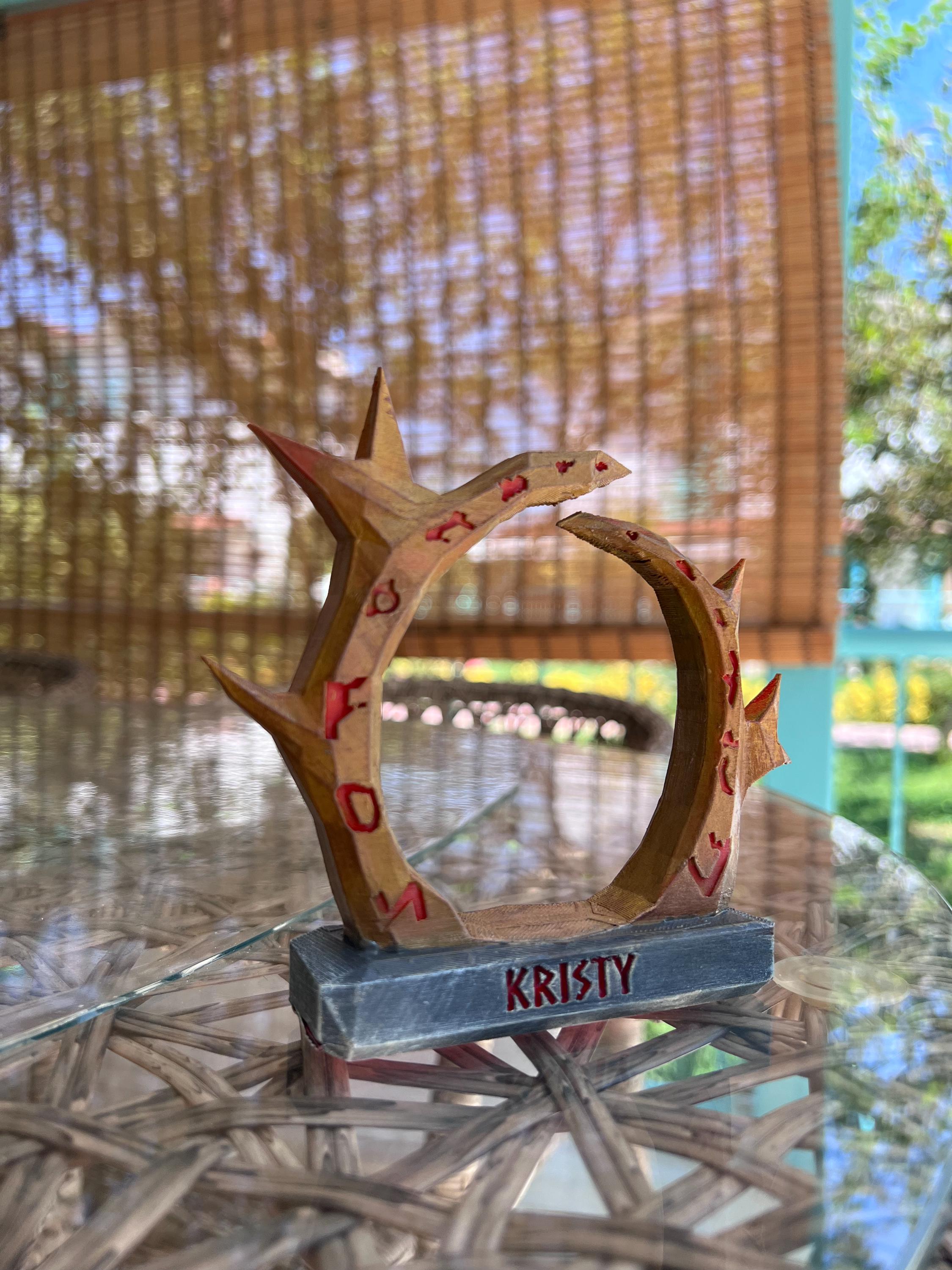 Valheim Inspired Portal 3D Printed Hand-painted, Customizable Name - Etsy