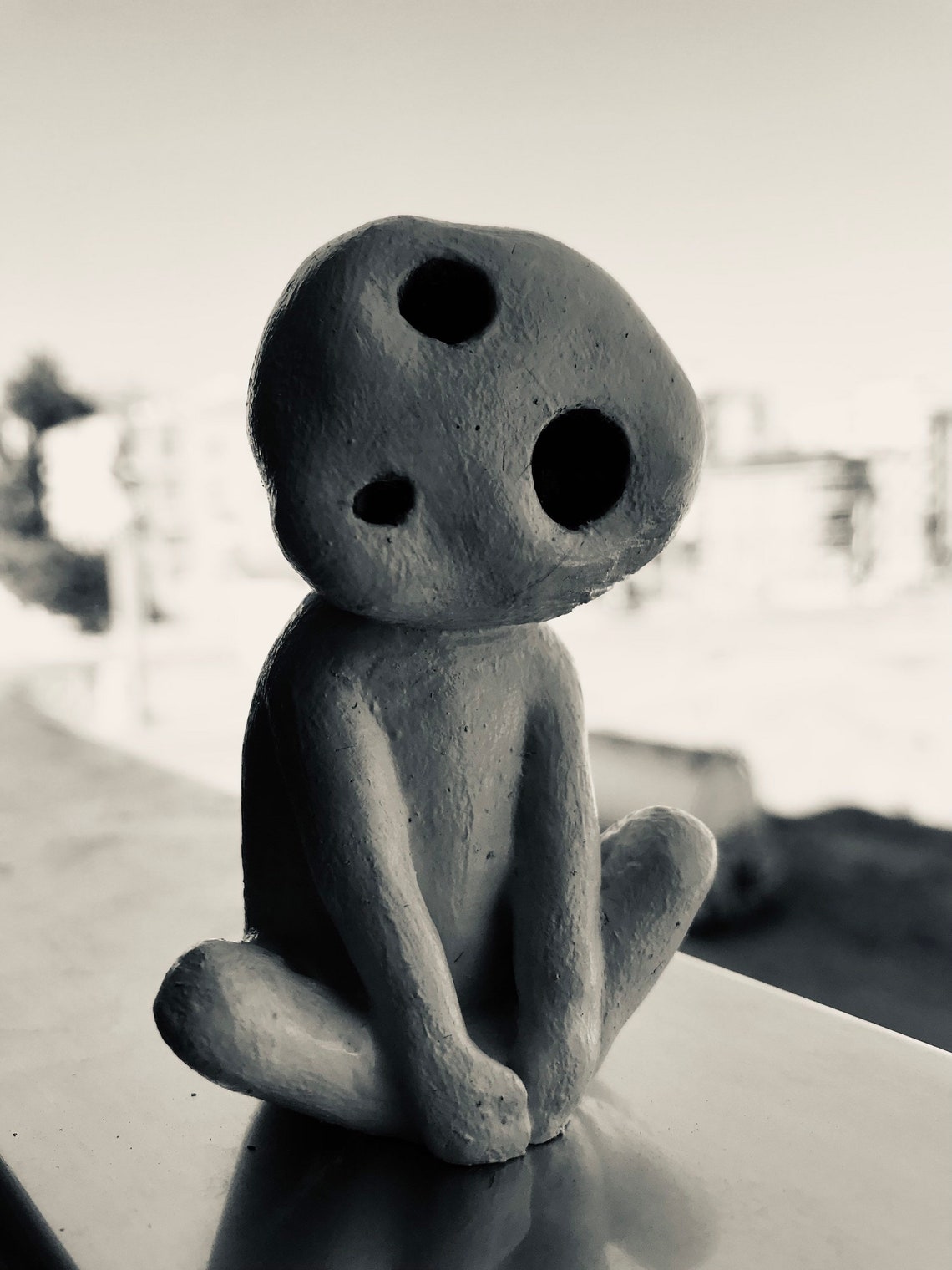 Kodama Tree Spirit 3D Figurine, Gift Home Decor Statue Sculpture - Etsy