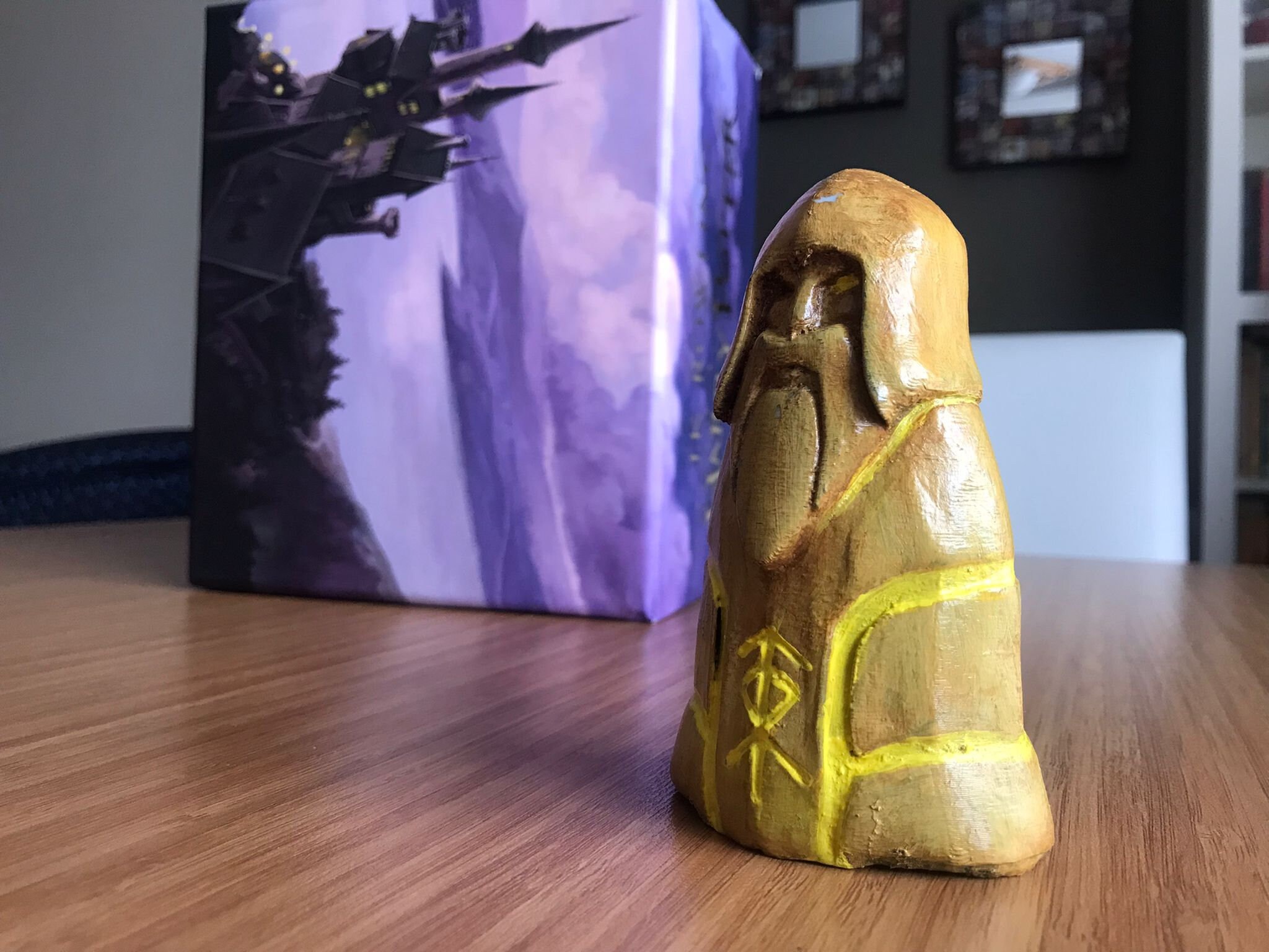 Valheim Inspired Ward Statue Figure 3D Printed Hand-painted - Etsy
