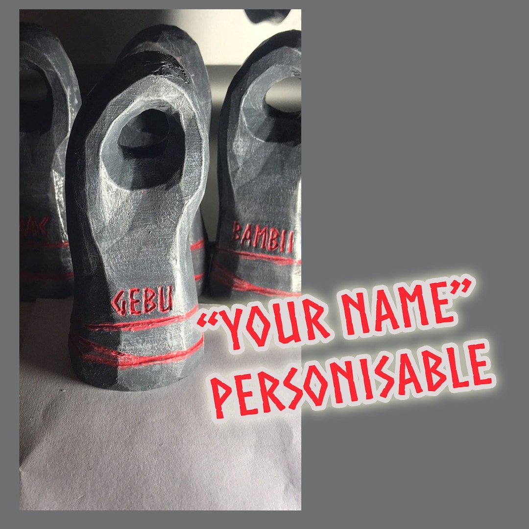 Valheim Inspired Tombstone Statue Figure 3D Printed Hand-painted ...