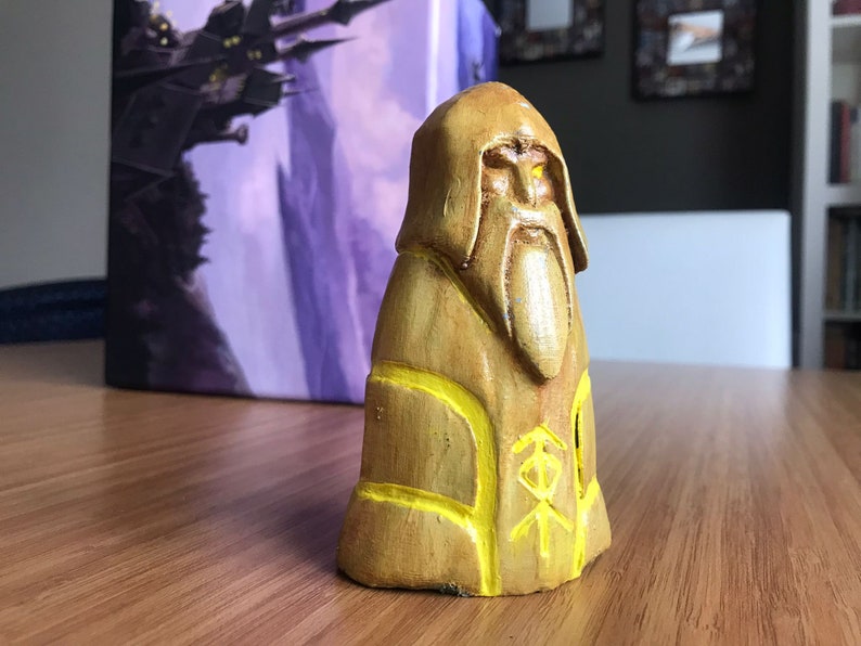 Valheim Inspired Ward Statue Figure 3D Printed Hand-painted - Etsy