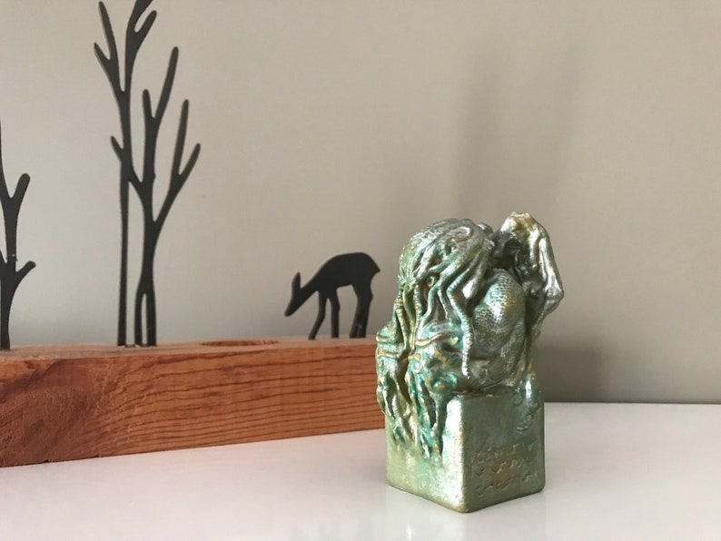 Cthulhu Idol 3D Printed Sculpture Home Decor Statue - Etsy