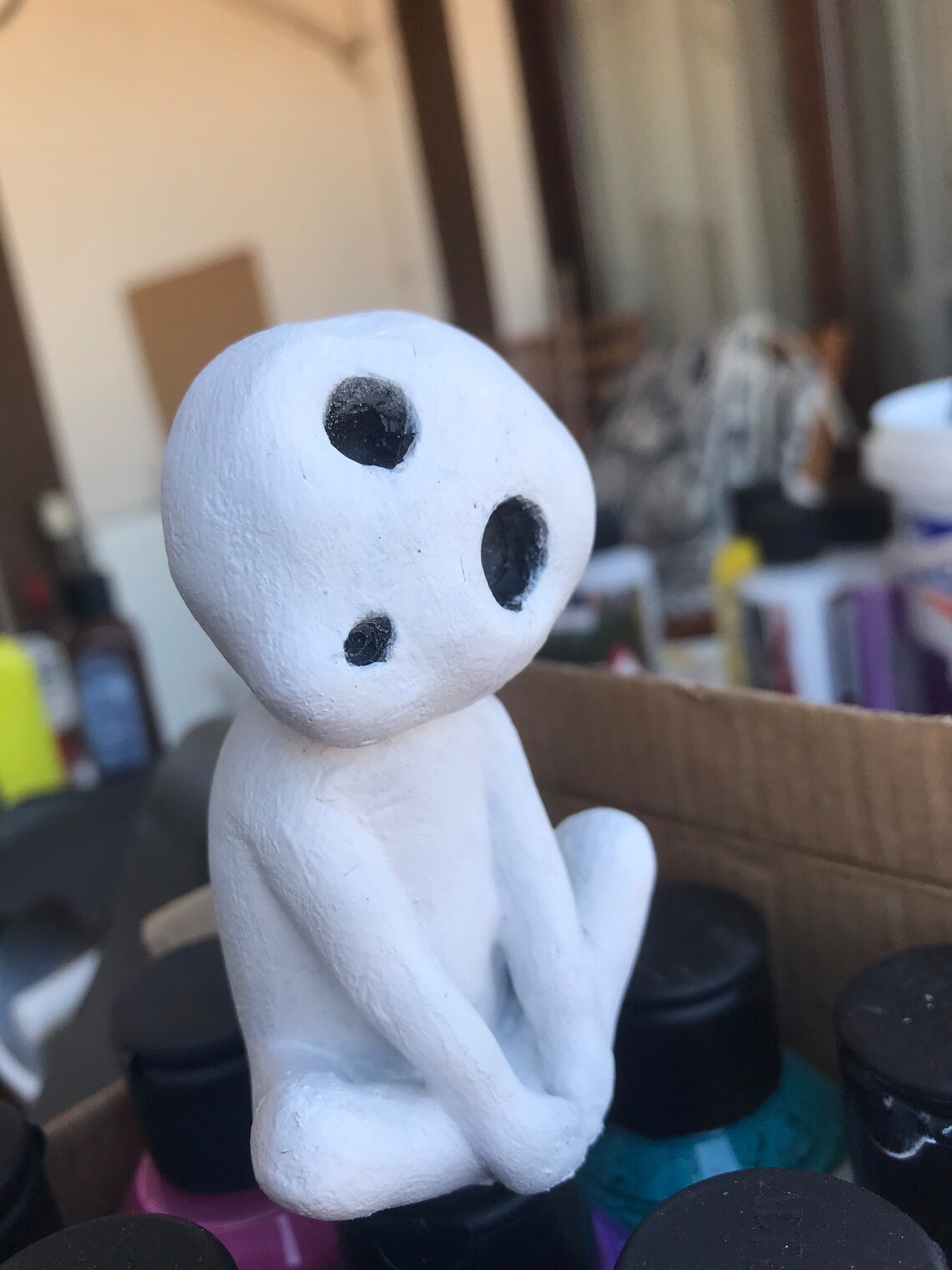 Kodama Tree Spirit 3D Figurine, Gift Home Decor Statue Sculpture - Etsy