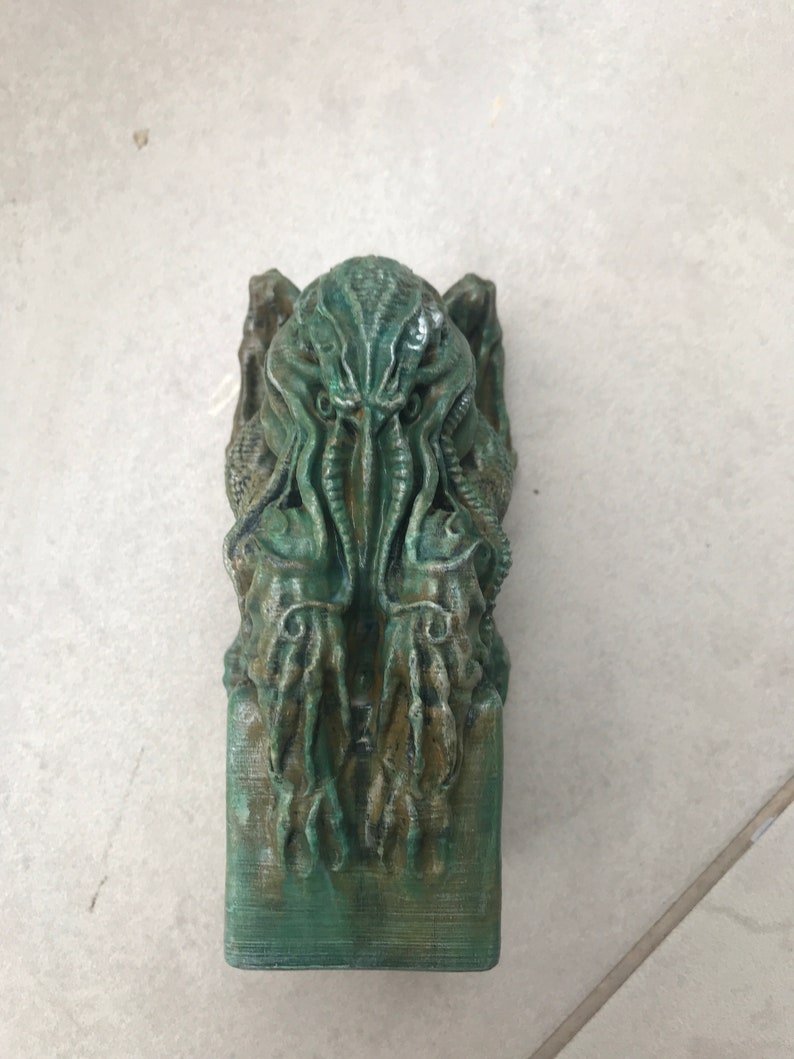 Cthulhu Idol 3D Printed Sculpture Home Decor Statue - Etsy