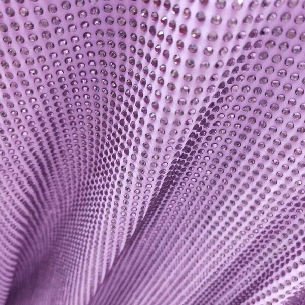 Rhinestone Fishnet Fabric - Etsy