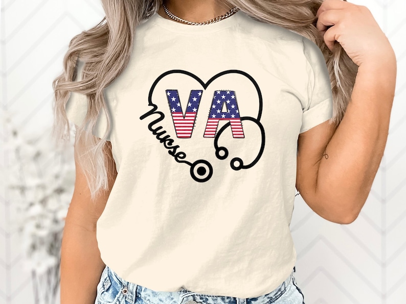 VA Nurse Tshirt, VA Nurse Shirt, VA Nurse Gear, Va Nurse Sweatshirt, Va ...