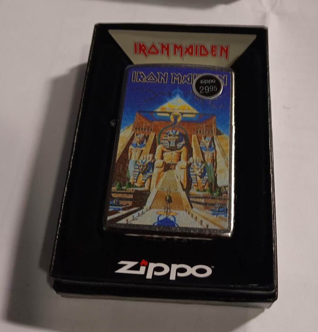 IRON MAIDEN ZIPPO Lighter New Future Collectible Not Used Case Included ...