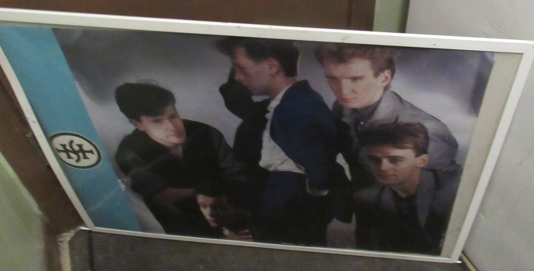 SIMPLE MINDS POSTER 1983 New Sealed No Frame Collectible Rare Breakfast ...