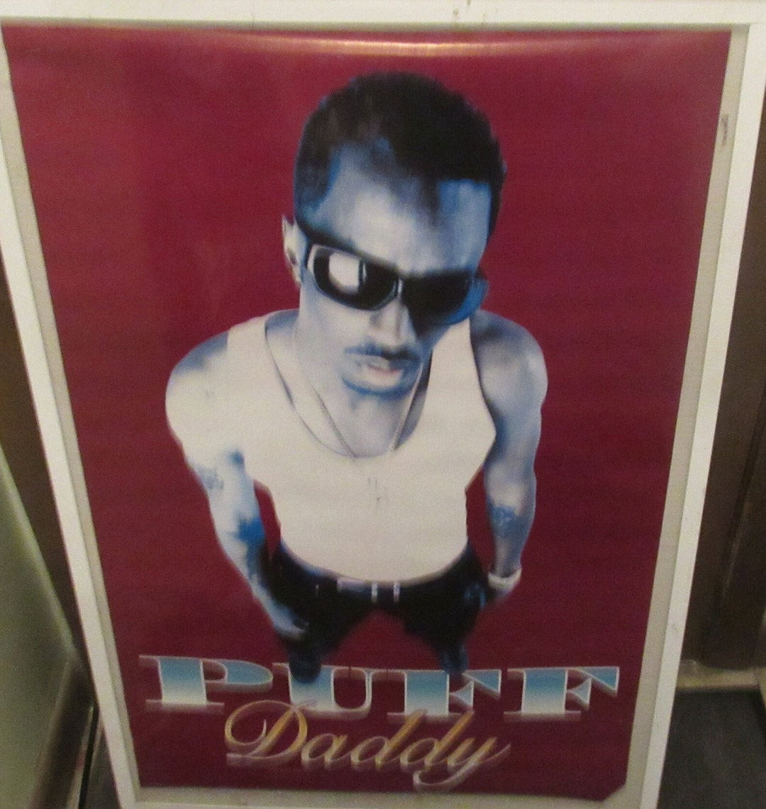 PUFF DADDY POSTER Mid 90s New Rare Sealed No Frame Collectible Hip Hop ...