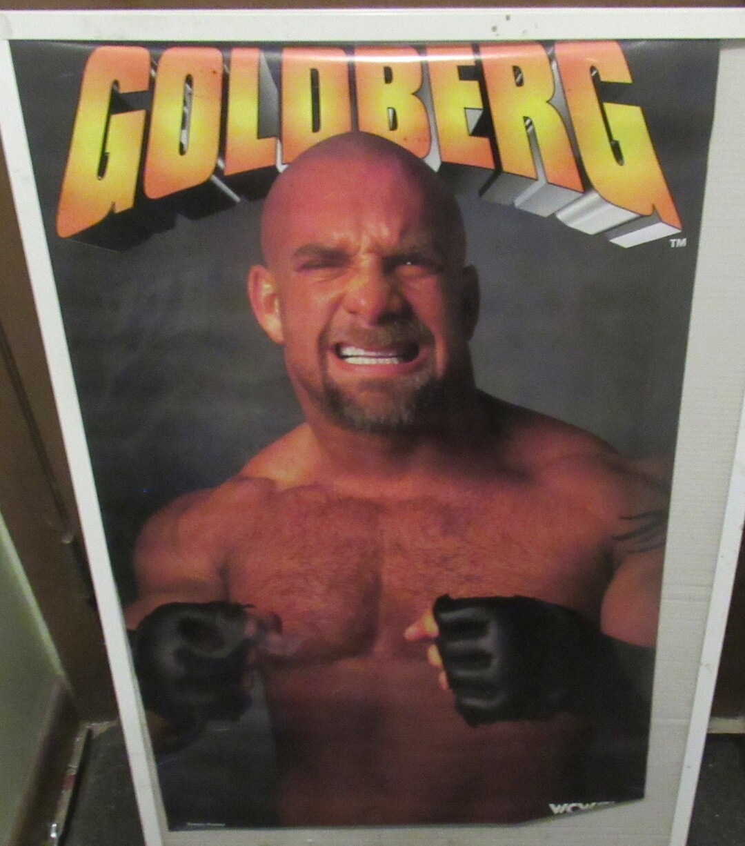 Goldberg WRESTLING Poster New Sealed No Frame 1998 Original Rare ...