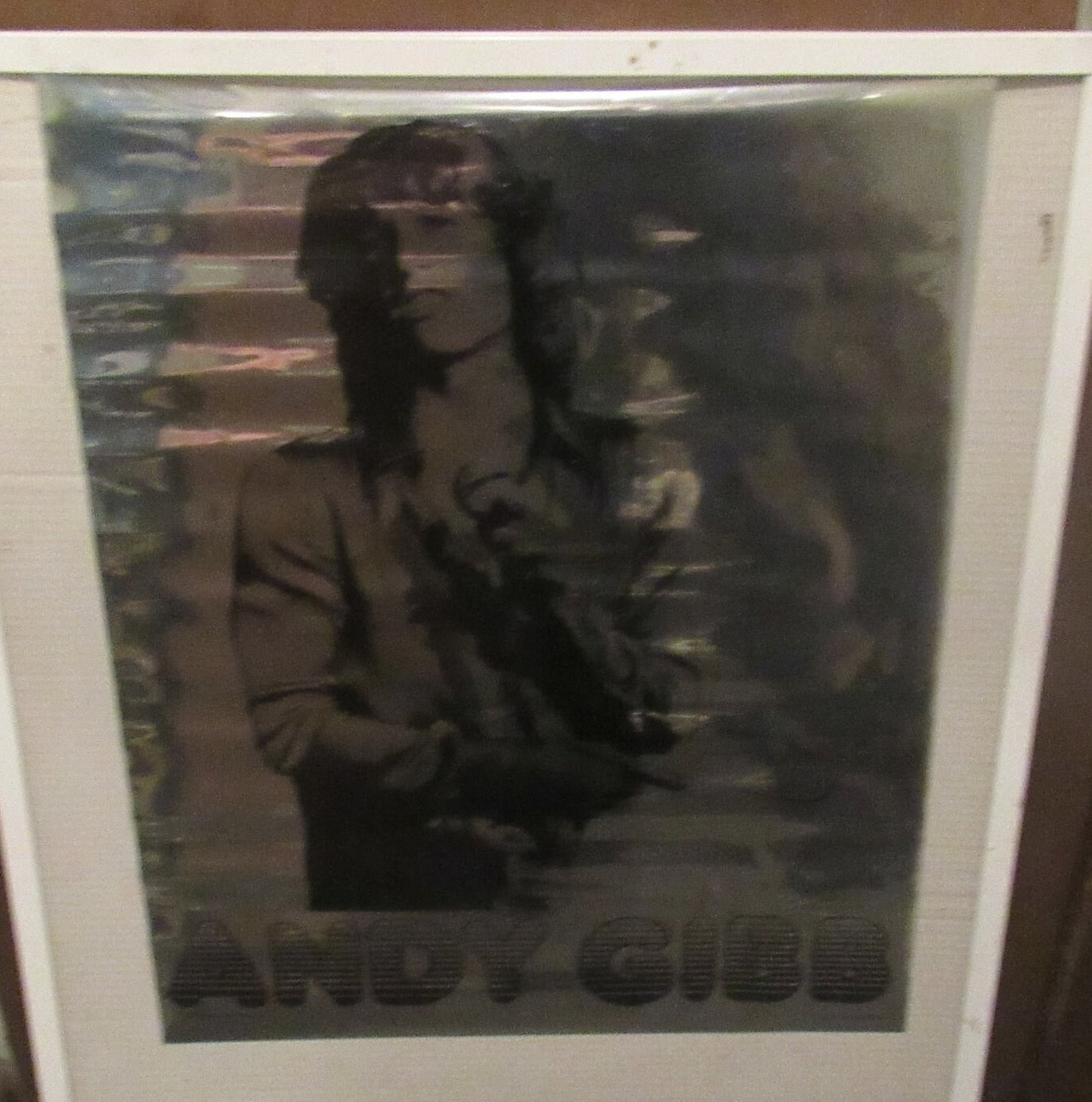 ANDY GIBB Poster New Sealed No Frame 1977 Original Rare Collectible ...