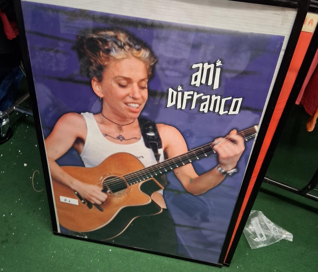 Ani Difranco POSTER 2000 Out of Print Sealed New Labeled No Frame - Etsy
